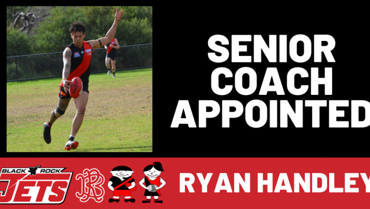 Ryan Handley Appointed Senior Coach – Black Rock Football Netball Club